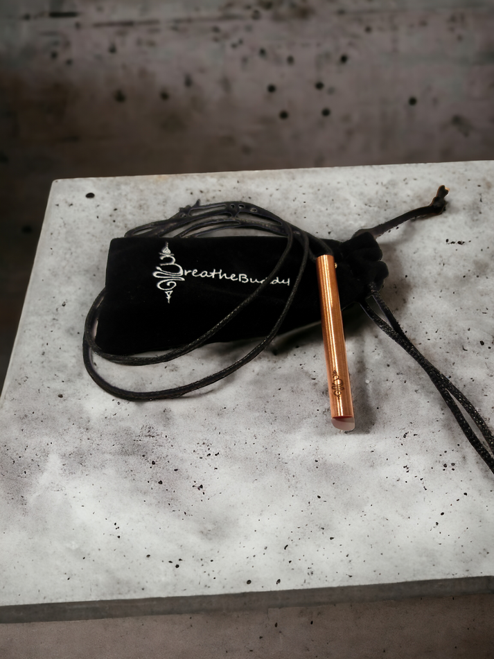 100% Pure Copper Breathing Necklace - Anxiety Relief - Stop Vaping Nec ...